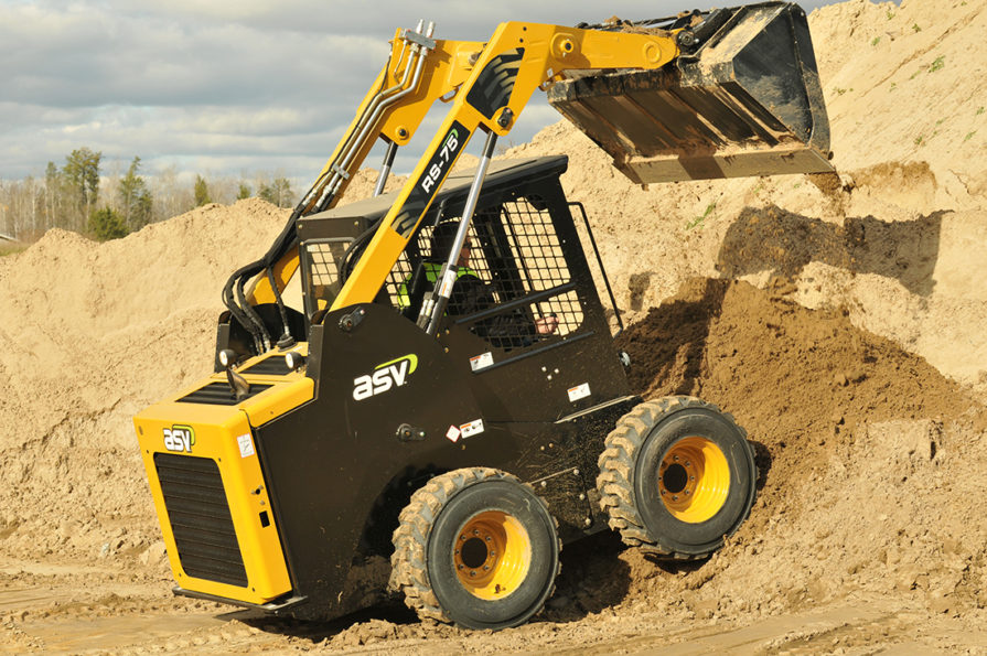2018 ASV RS75 CWC Wheel Loader w/ 2" Belt & 72" bucket - CSTK
