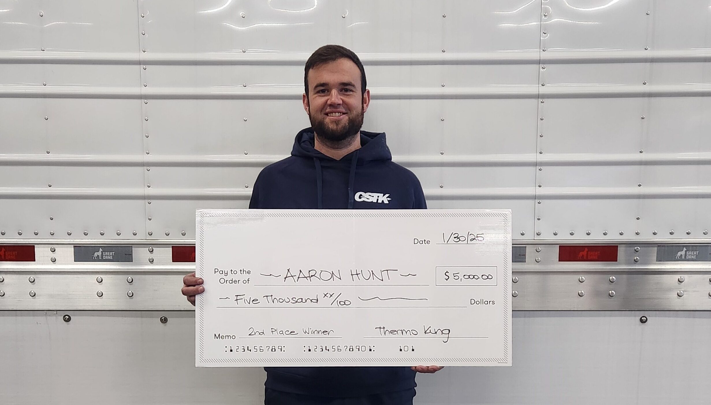 CSTK Congratulates Aaron Hunt on His Second-Place Finish in the Thermo ...